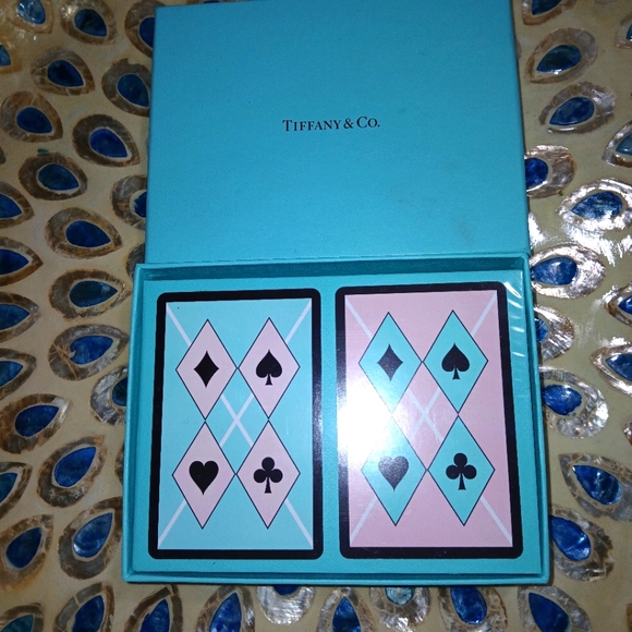 Tiffany & Co. | Games | Tiffany Co Playing Cards Set | Poshmark